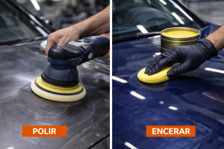 Qual a diferença entre polir e encerar o veículo? Entenda cada um
